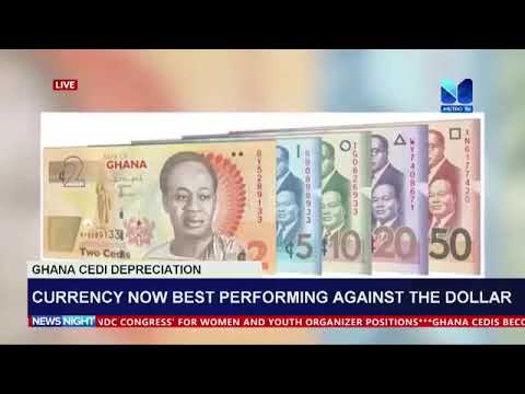 Ghana cedi now best performing against the dollar