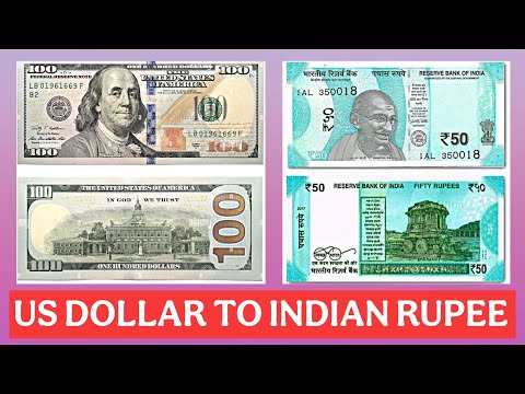 1 Us Dollar to Indian Rupee Exchange Rate, 1 usd to inr