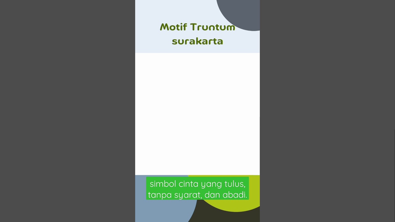 MOTIF BATIK TRUNTUM; surakarta #batiknusantara #menggambarbatik