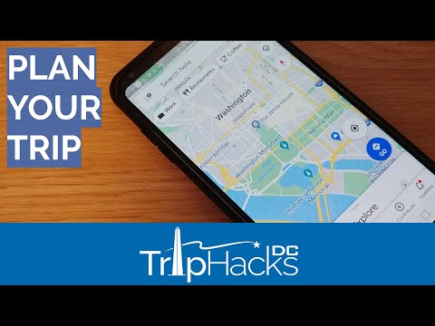 Use Google MY MAPS to Plan a Trip