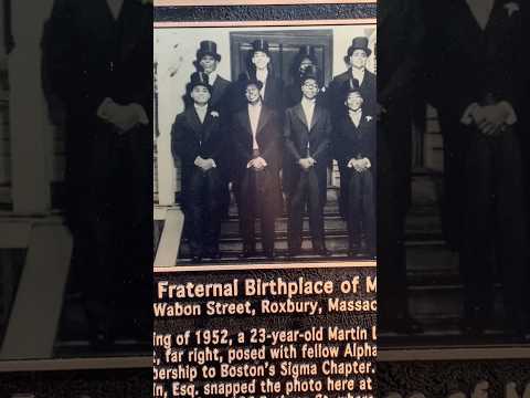 Boston house where MLK joined Alpha Phi Alpha Fraternity