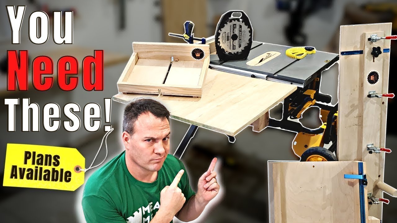MUST HAVE Table Saw Accessories!!!