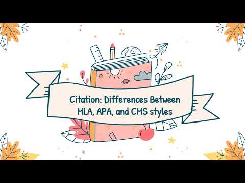 Differences Between MLA, APA, and CMS styles - AssignmentMavens