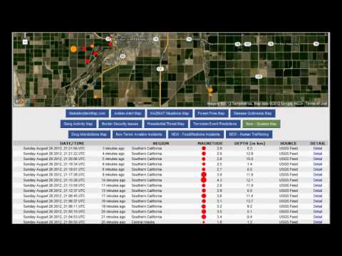 ALERT!!! Over 250+ Earthquakes have Rocked Southern California/Mexico Border in the last 3 hours!