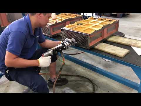 Tube expanding with KRAIS TES-3000 with S-3000 drive