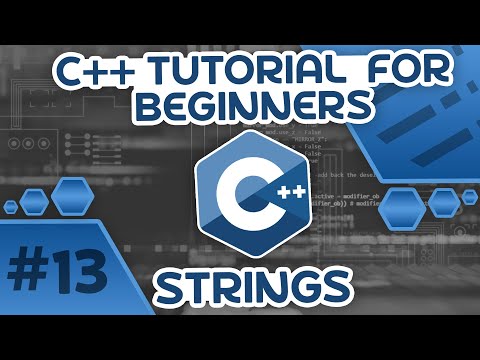 Learn C++ With Me #13 - Strings