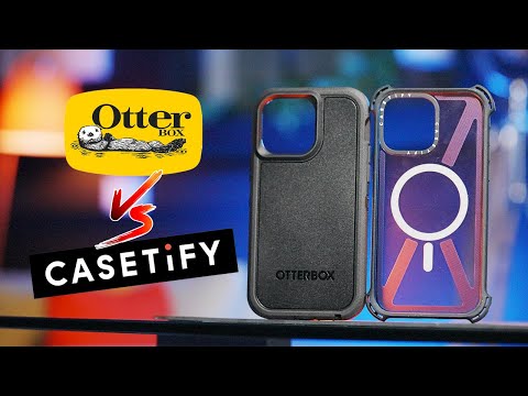 CASETiFY Bounce vs OTTERBOX Defender XT - iPhone 14 Pro Max comparison (and DROP TEST!)