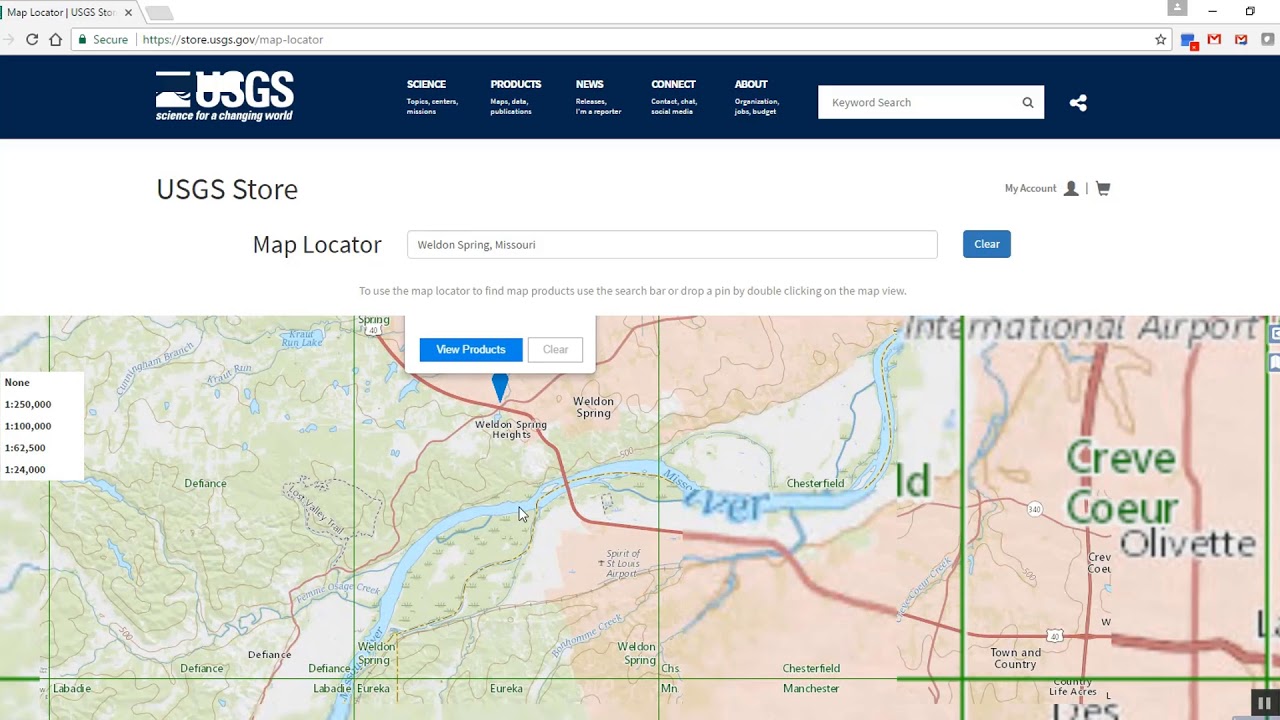 Lesson 9a - Accessing US Topo and Historical USGS Maps through the USGS Store