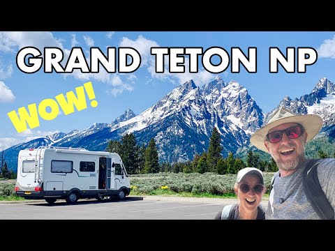 Our fantastic ADVENTURE in GRAND TETON NP with Two amazing HIKES | EPIC USA ROAD TRIP