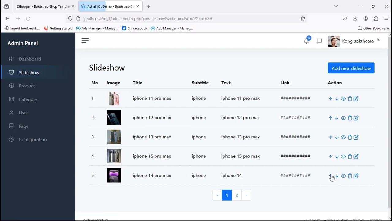 Result E-commerce Lab 3