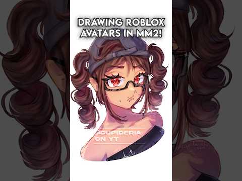 Drawing Roblox Avatars in MM2! #mm2 #art #ピアノ