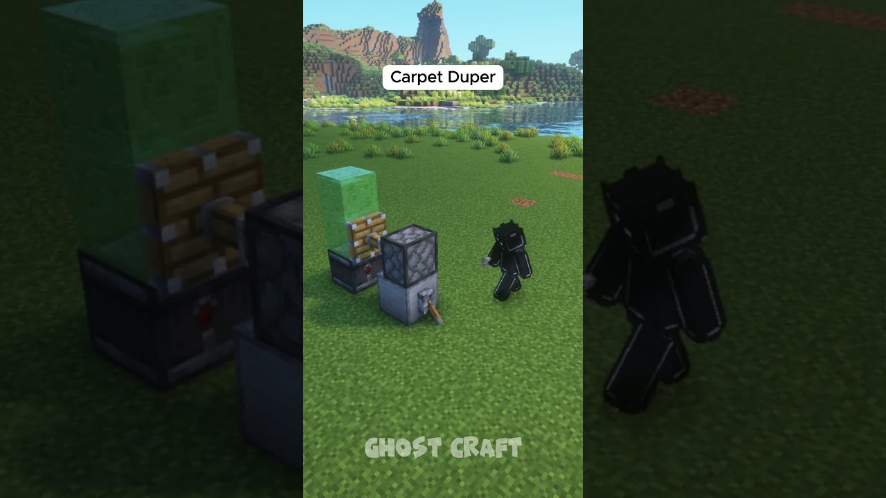 Minecraft Easiest Carpet Duper | Minecraft 1.21 #minecraft #minecrafttutorial