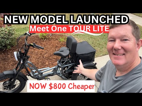 Meet One Tour Lite eTrike - NOW $800 CHEAPER