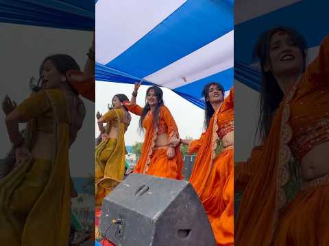 RJD song Lalu Yadav Tejasvi Yadav Tuntun Yadav stage show dance Bhagalpur viral girl Mahi Manish 