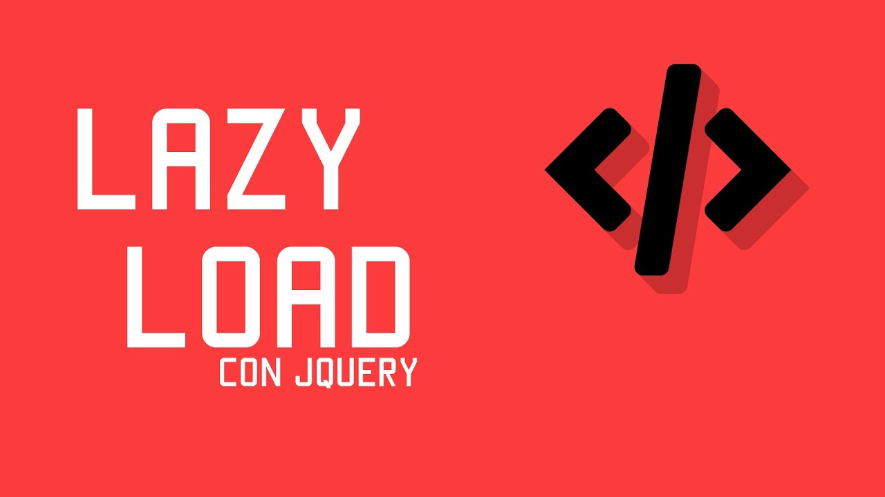 Lazyload jQuery - Tutorial