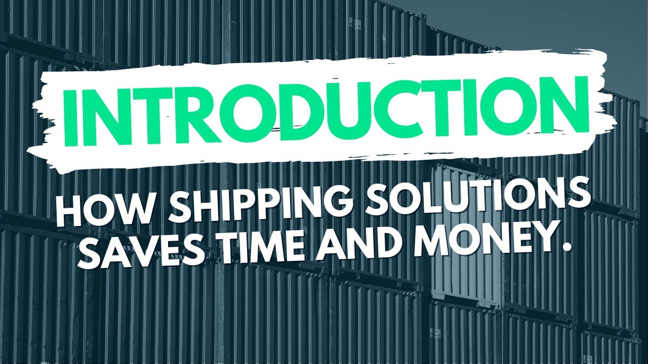 An Introduction to Shipping Solutions Export Software