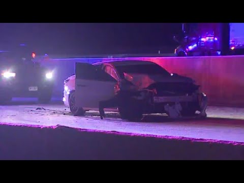 I-25 closed near Castle Rock for multiple crashes; traffic slows across Denver metro
