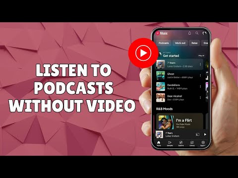 HOW TO LISTEN TO PODCASTS WITHOUT VIDEO ON YOUTUBE MUSIC APP
