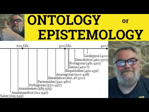 🔵 Ontology vs Epistemology - Ontology Meaning - Epistemology Examples - Ontology Defined- Philosophy