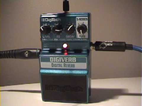 DigiTech X-series digital reverb EFX Pedal | Reverb