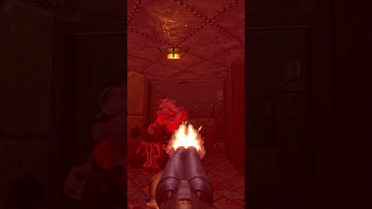 The Lights are Lowered for the Hell Royalty! #doom64 #doom #rumblepak