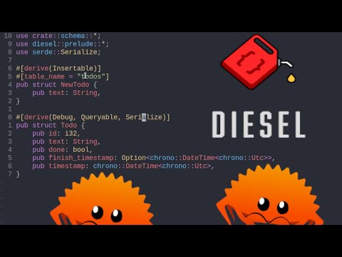 Connect and manage databases with Rust (Diesel ORM)
