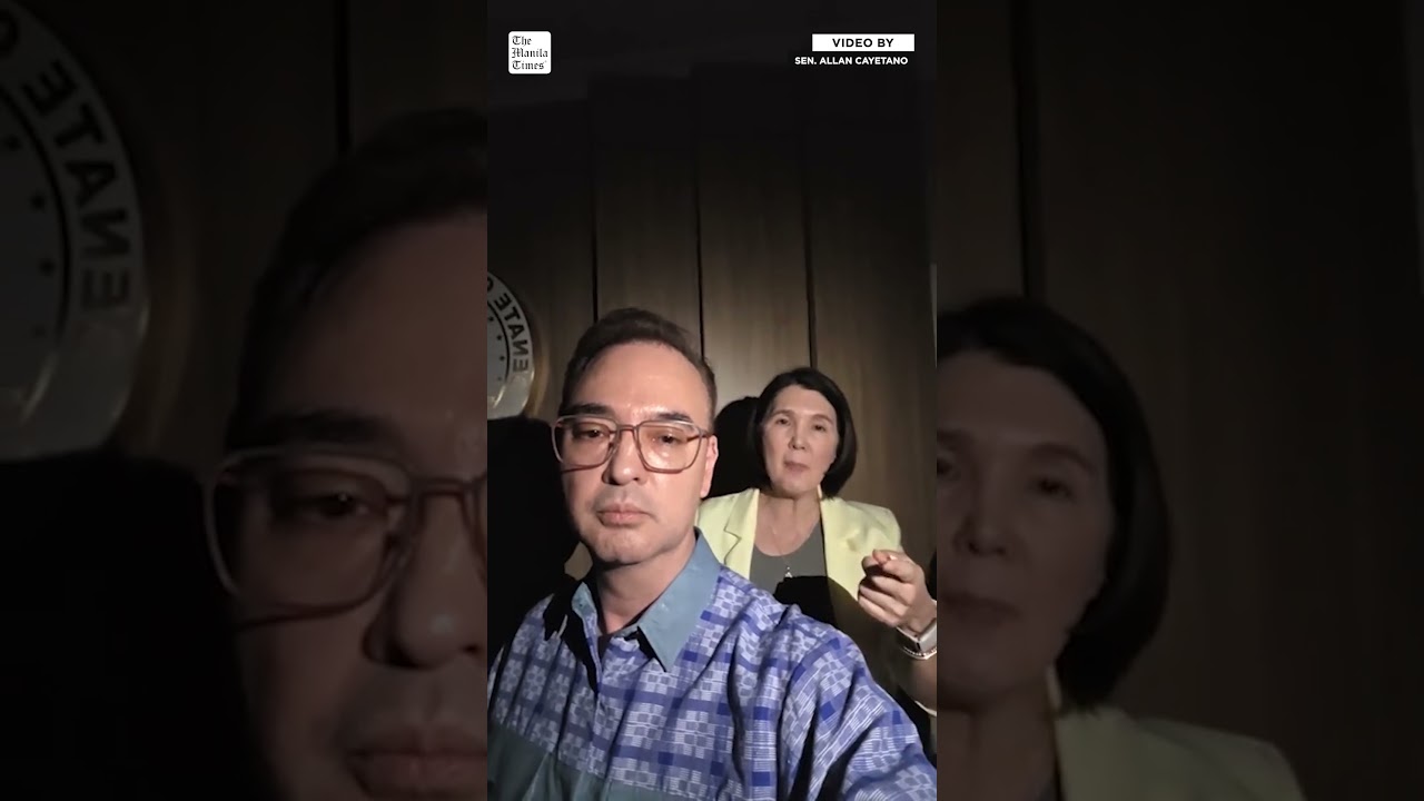 Senate President Alan Peter Cayetano first update after reported gunshots within Senate