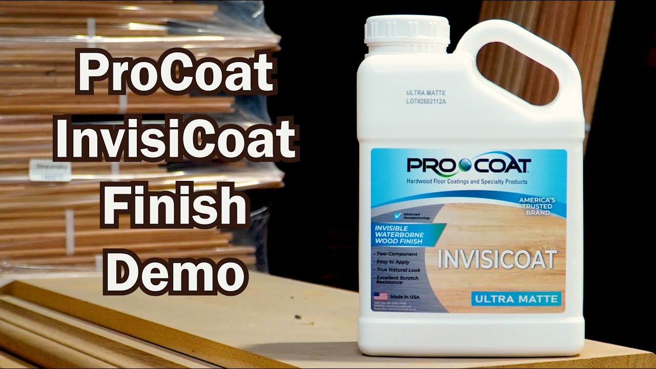 ProCoat InvisiCoat Water-Based Wood Floor Finish Application Demo | City Floor Supply