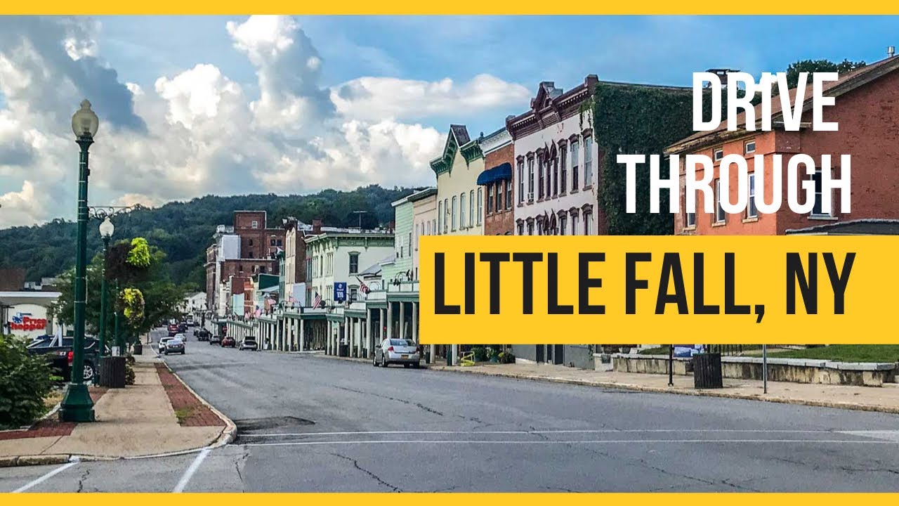 Drive through of Little Falls. NY