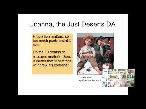 Purposes of Criminal Punishment, installment 2
