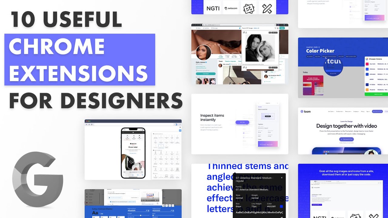 10 Useful Chrome Extensions for Designers