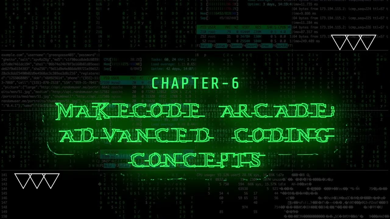 OM  | COMPUTER-8 | CH-6 : MAKECODE ARCADE ADVANCED CODING CONCEPT