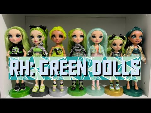 ~Rainbow High Restyle + Ranking: Green RH Dolls~