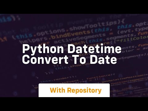 python datetime convert to date