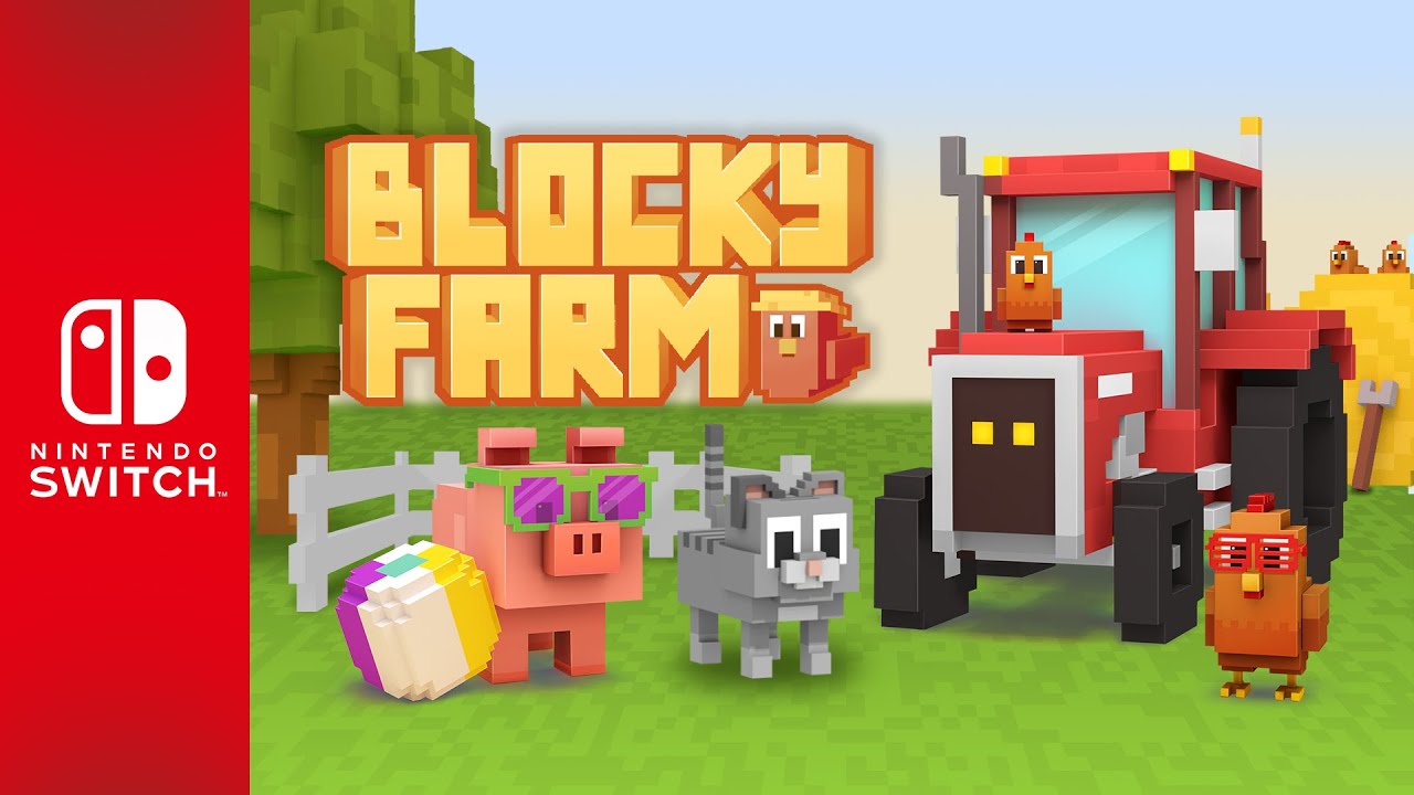 Blocky Farm || Nintendo Switch Trailer