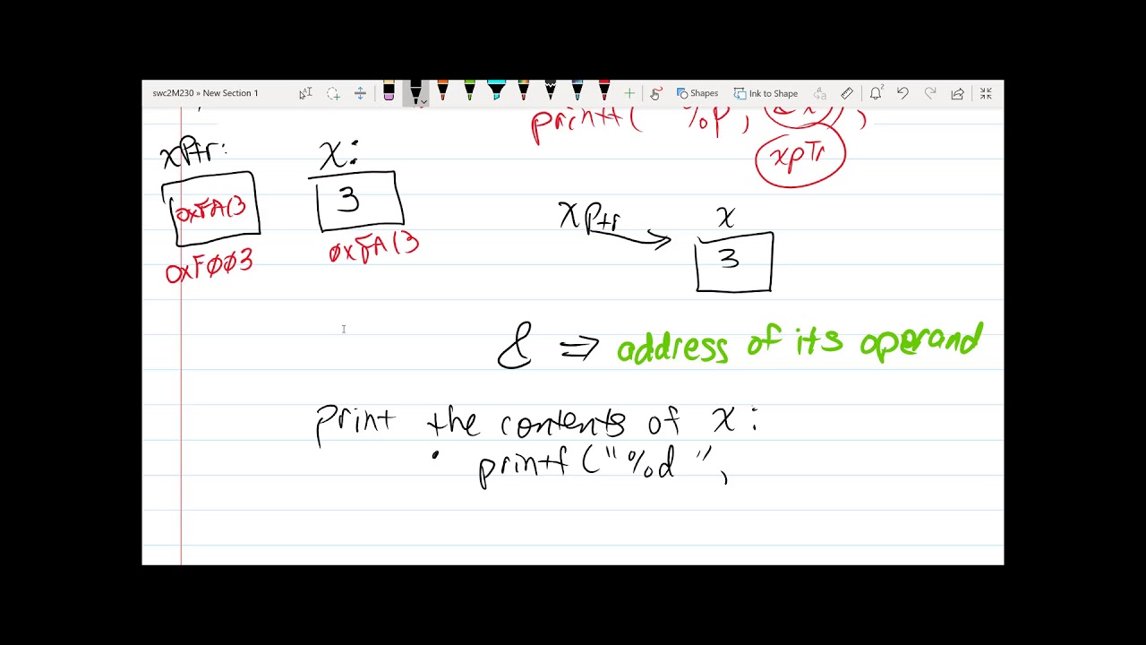 The Pointer Data Type Part 1