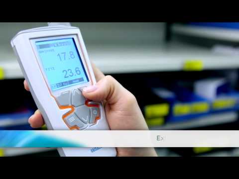 Vaisala HUMICAP® Hand-Held Humidity and Temperature Meter Series HM40