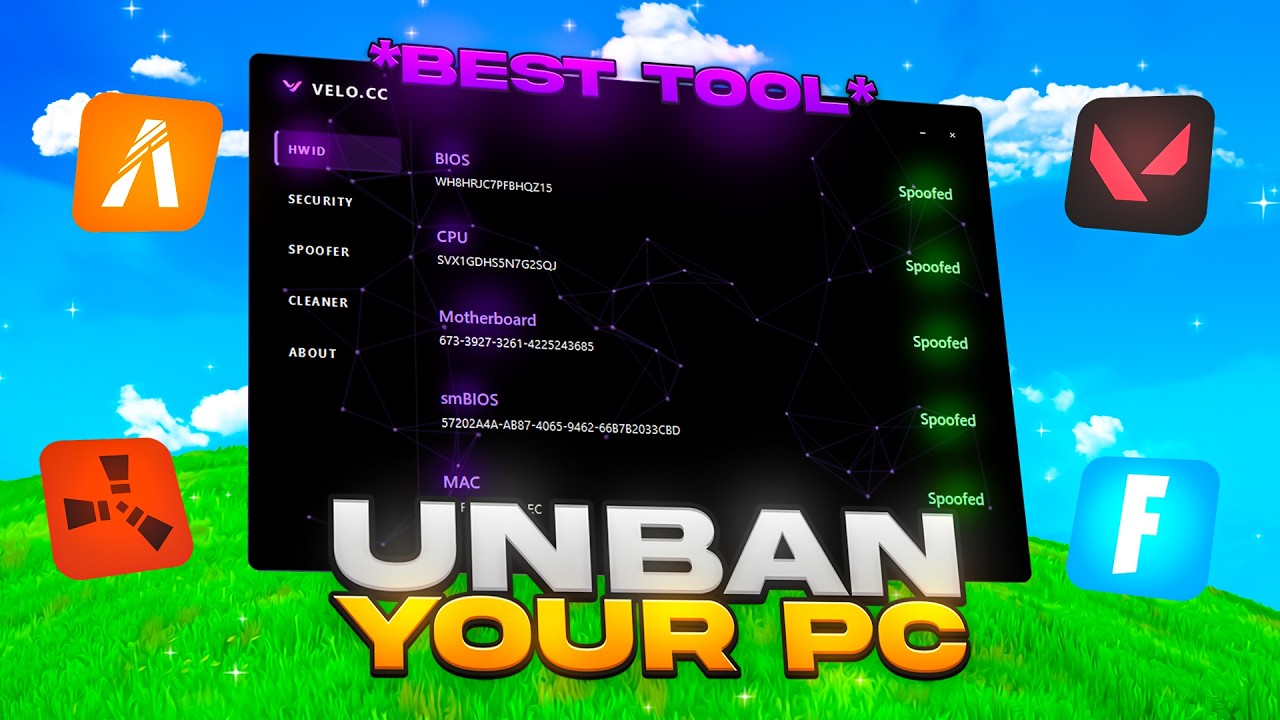 UNBAN Yourself From ANY Game - HWID Spoofer That Actually Works!