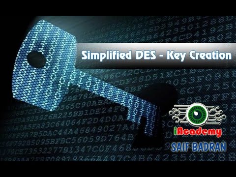 شرح Simplified DES Key Creation شرح بالعربي معتمد - منصة معارف