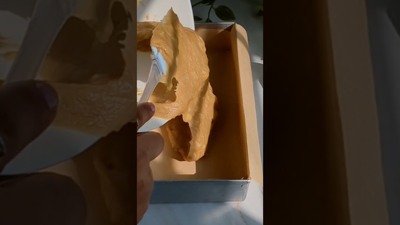 Cinnamon Roll Banana Blondies #shorts #baking