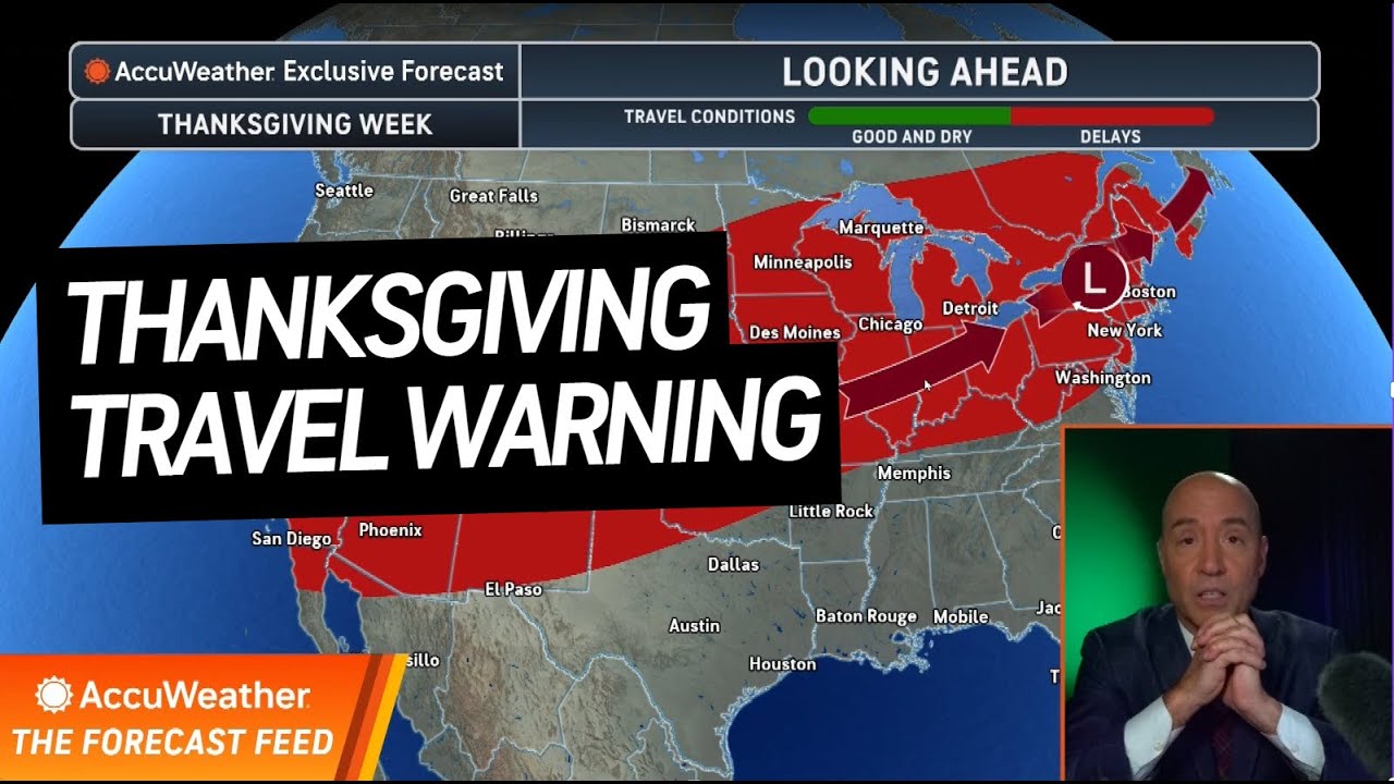 The Forecast Feed: Thanksgiving Travel Weather Could Get Wild!
