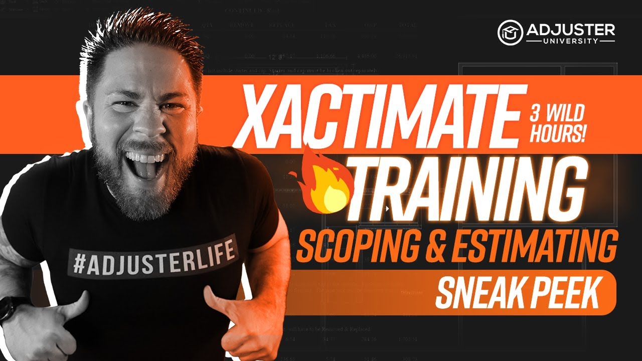 Xactimate Scoping and Estimating Training | Adjuster University