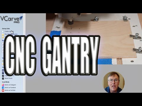 IMPORTING OPENSCAD SVG GANTRY TEMPLATE INTO VCARVE SOFTWARE | DIY CNC ROUTER EPISODE 9