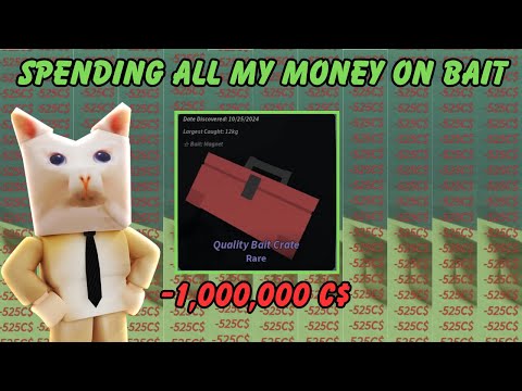 OPENING 1,000,000$ WORTH OF BAIT CRATES (Dont do this 😢)