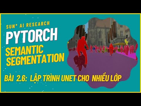 Semantic Segmentation with PyTorch - Bài 2.6: Lập trình UNet cho bài ...