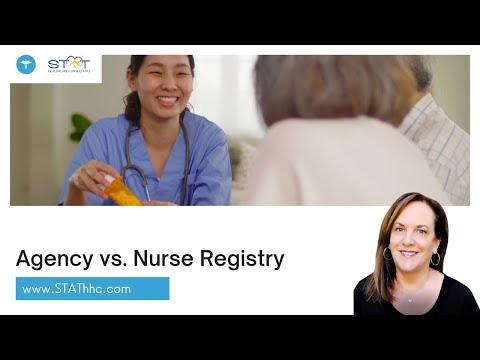 Nurse Registry vs Home Care Agency