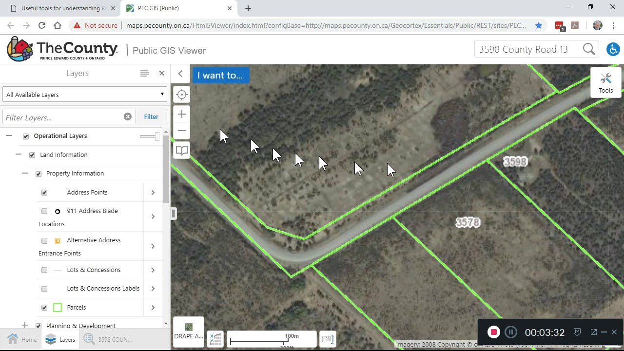 Using the County's GIS To Research Properties