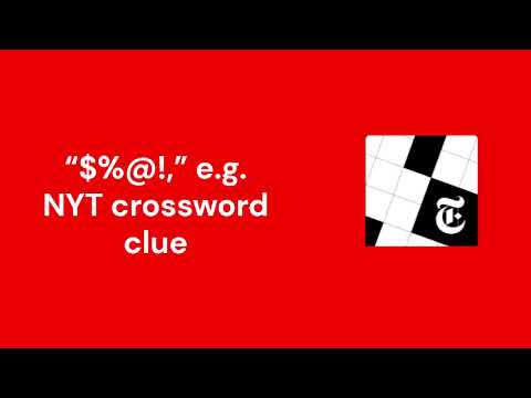 “$%@!,” e g NYT crossword clue