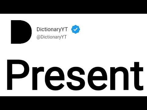 Present Meaning in English