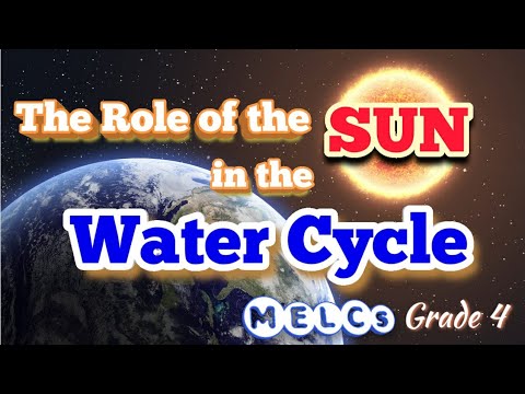 The Role of the Sun in the Water Cycle | MELCs in Grade 4 Science